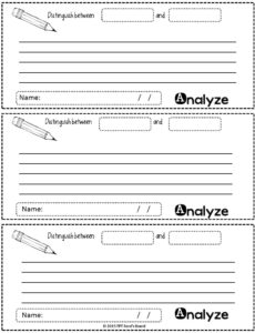 Bloom's Taxonomy Exit Slips - Set 1 • Ford's Board
