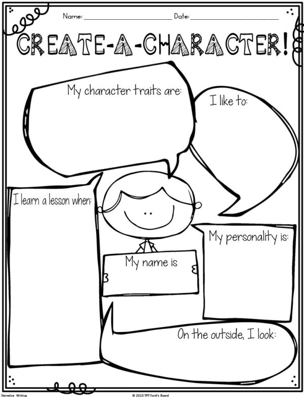 Narrative Writing Graphic Organizers Ford s Board