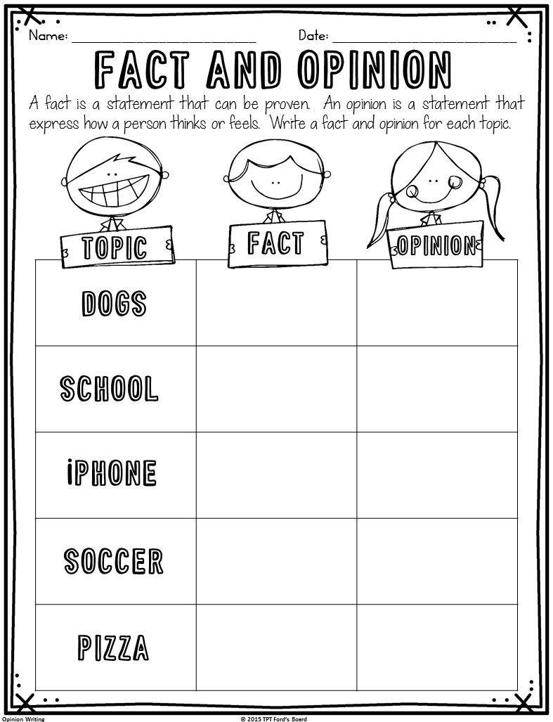 Free Printable Opinion Writing Graphic Organizer Free Printable Opinion Writing Graphic Organizer